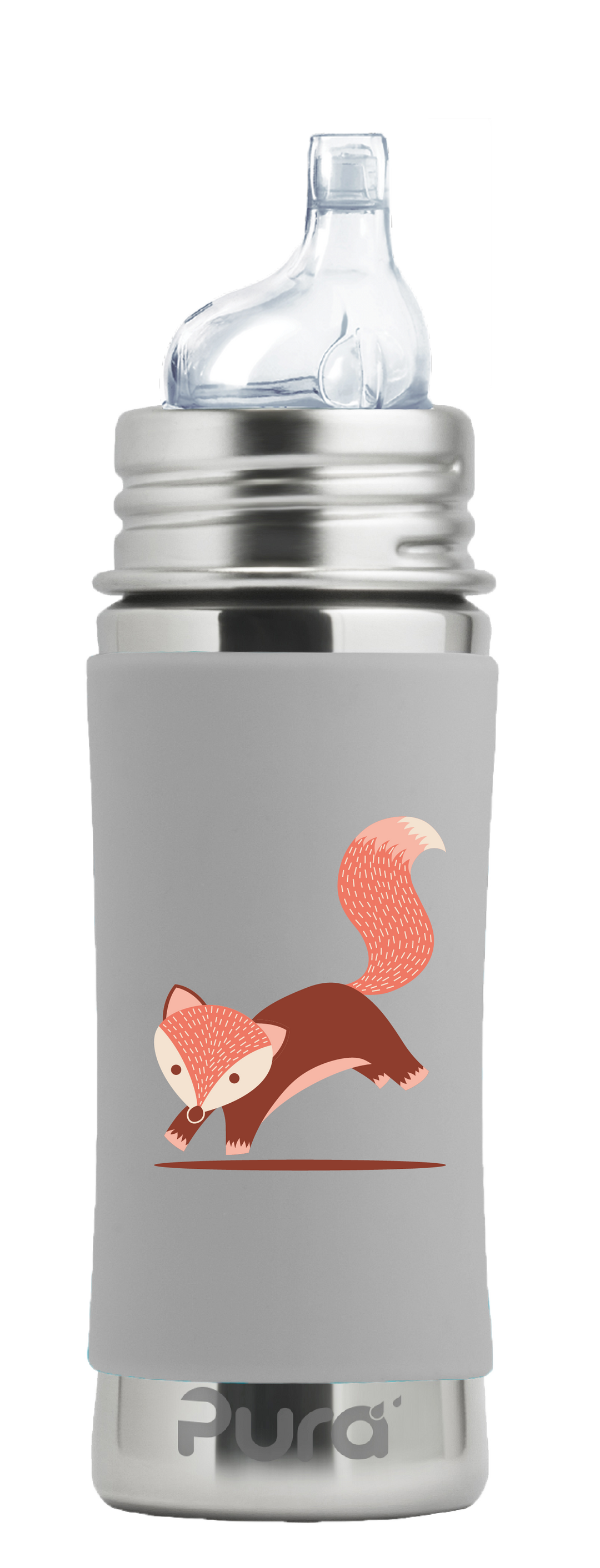 Stainless Steel Sippy Bottle | Pura Stainless