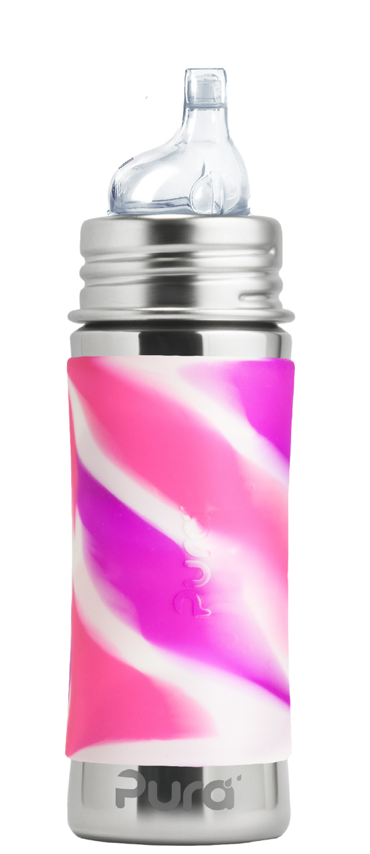 Stainless Steel Sippy Bottle | Pura Stainless